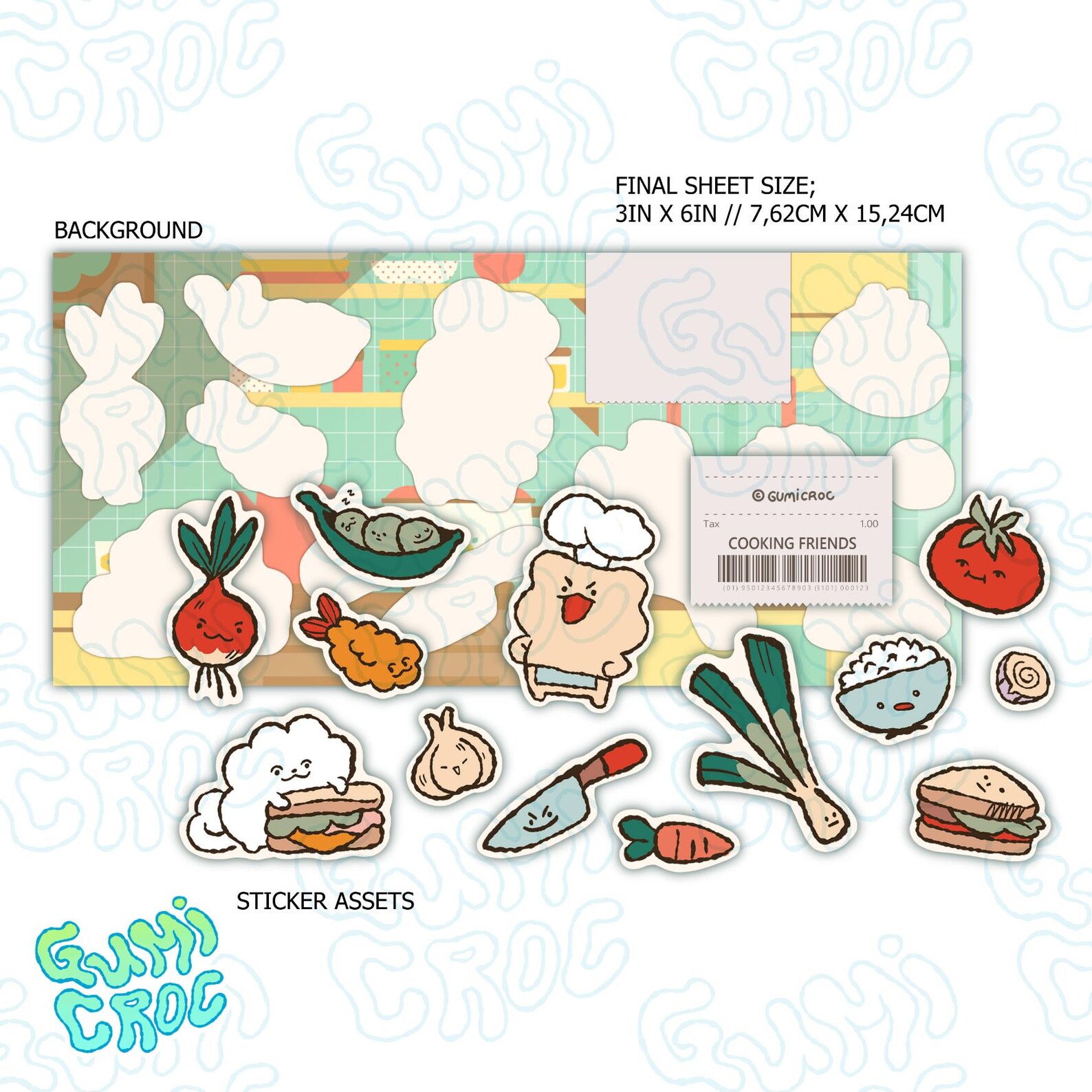Let's Cook! - Vinyl Deco Scrapbooking Stickers - Etsy
