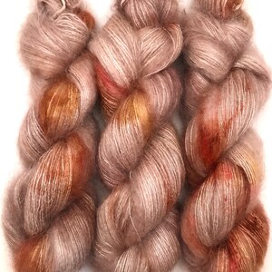 Hand Dyed Yarn caramel Mochaccino Brown Gold - Etsy Canada