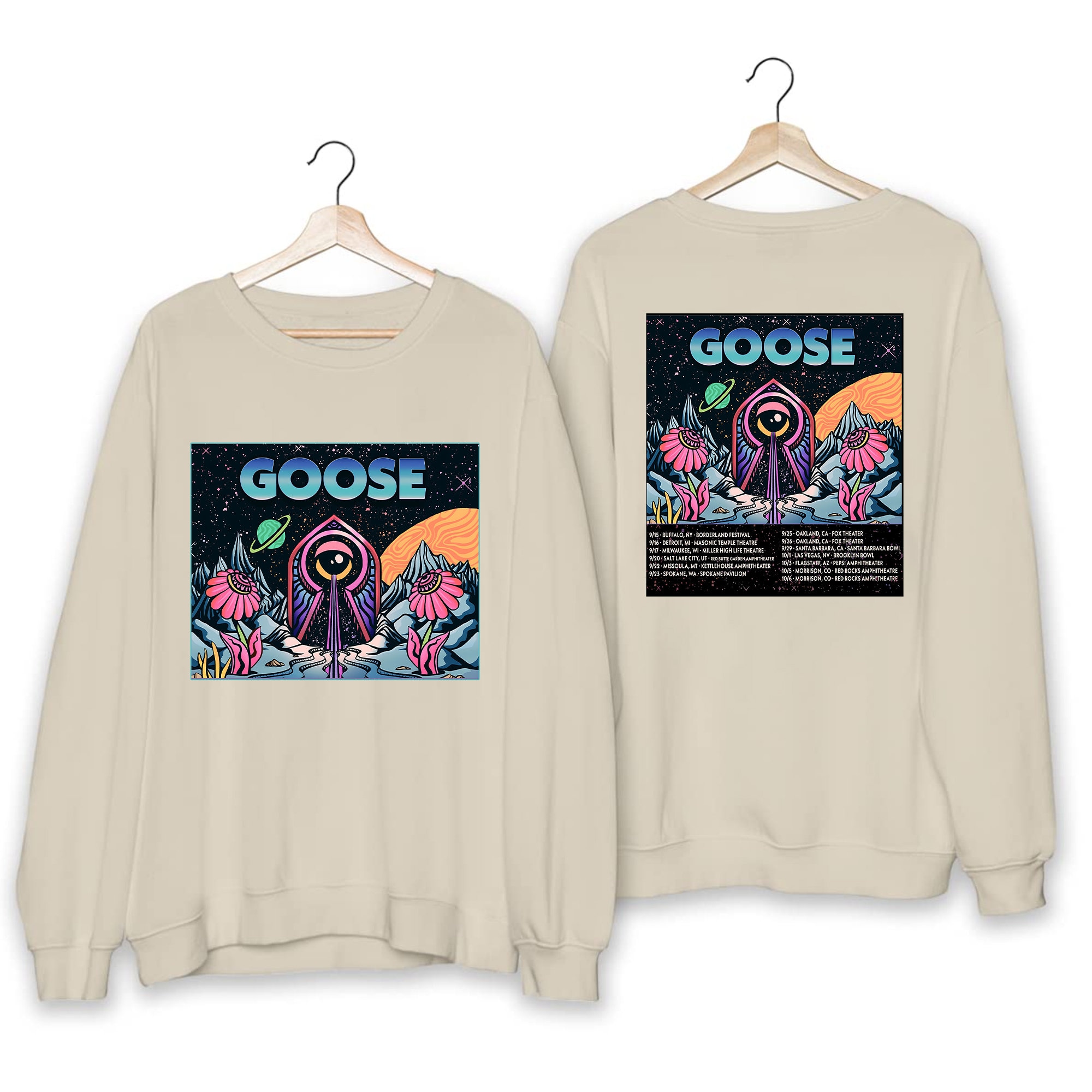 Goose Band Fall Tour 2023 Shirt, Goose Band Fan Shirt sold by Whale ...