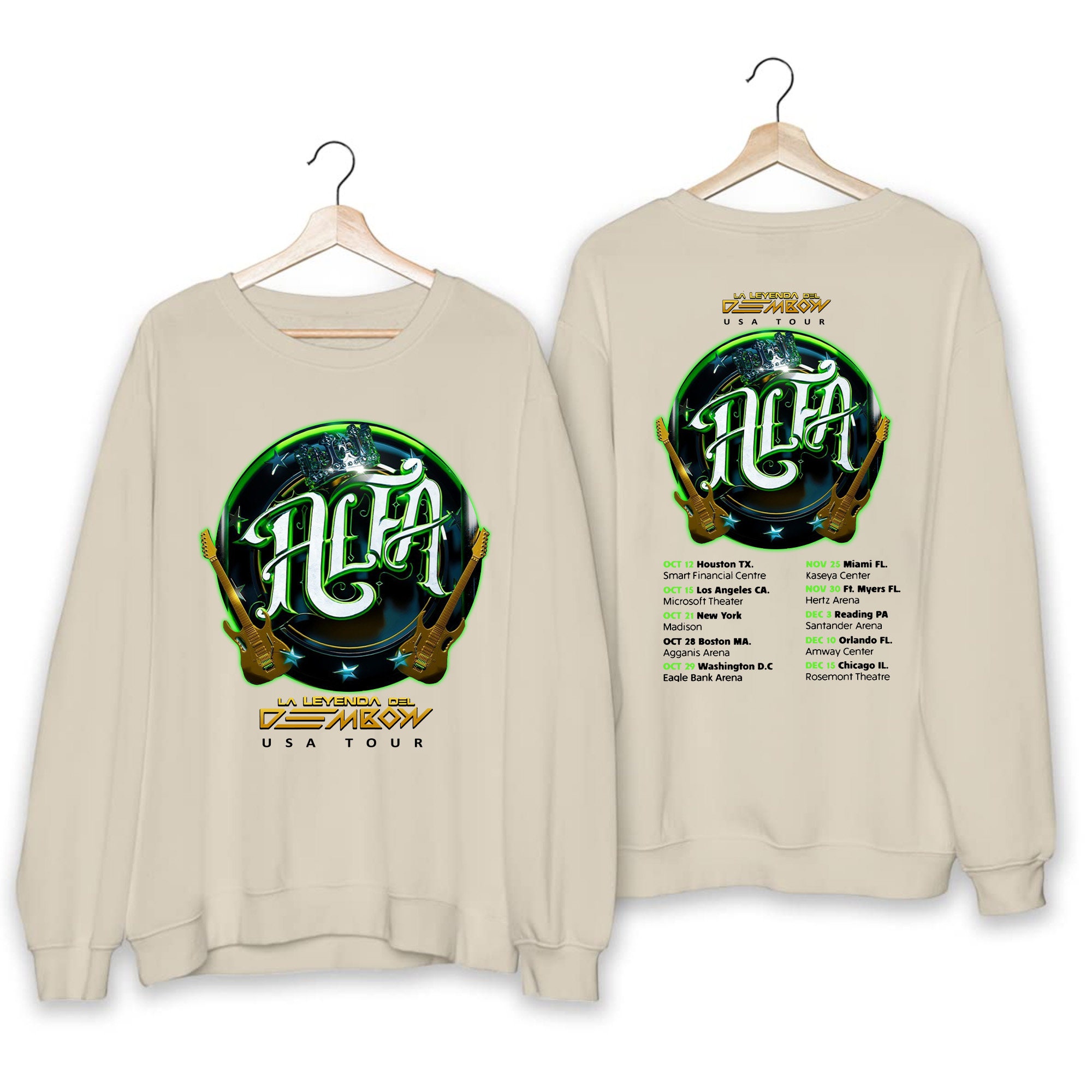 THE ALFA THE LEGEND OF THE DEMBOW TOUR 2023 SHIRT sold by Gabriela ...