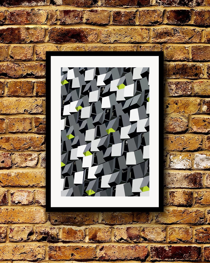 Sheffield Print Cheese Grater Abstract Architecture A4 | Etsy