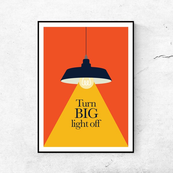 Turn off the Light - Etsy