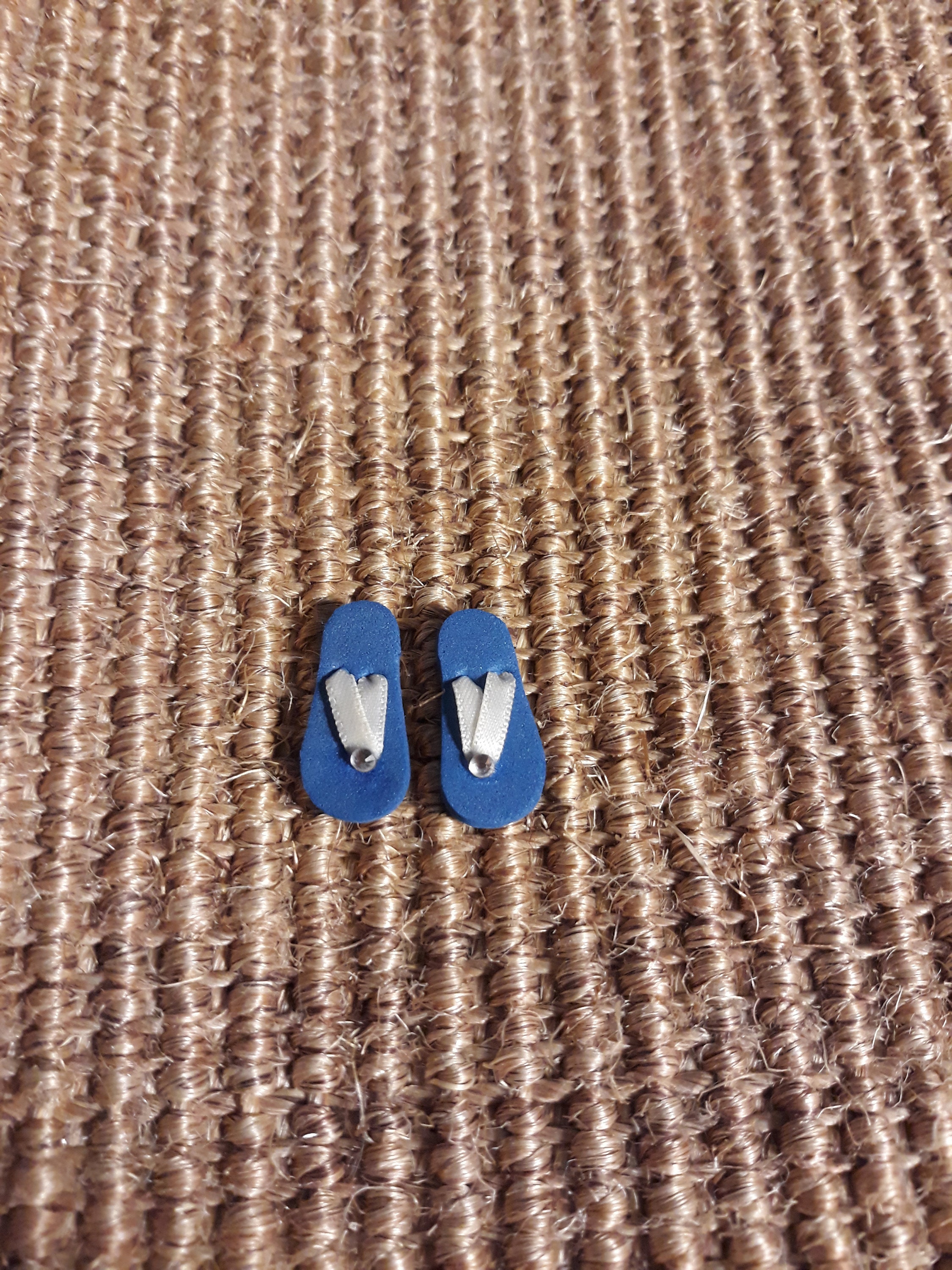 Mini chanclas de espuma con pedrería - Etsy España