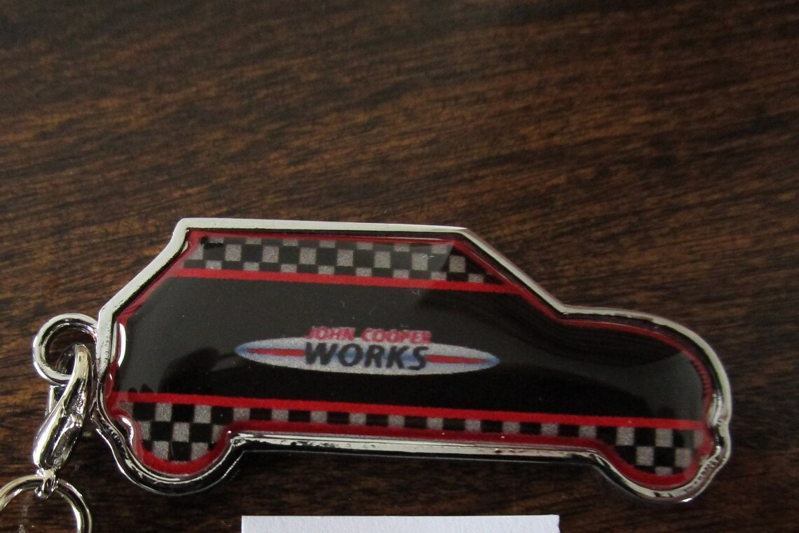 MINI COOPER key chain | Etsy