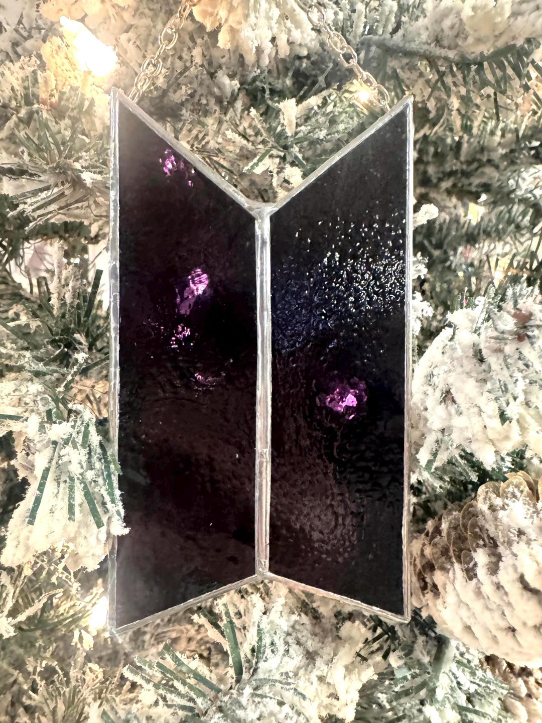 BTS Shield Logo Stained Glass Sun Catcher - Etsy