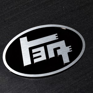 TEQ Custom Emblem, TEQ Logo, TEQ Auto Decor, Oval 90x130mm - Etsy