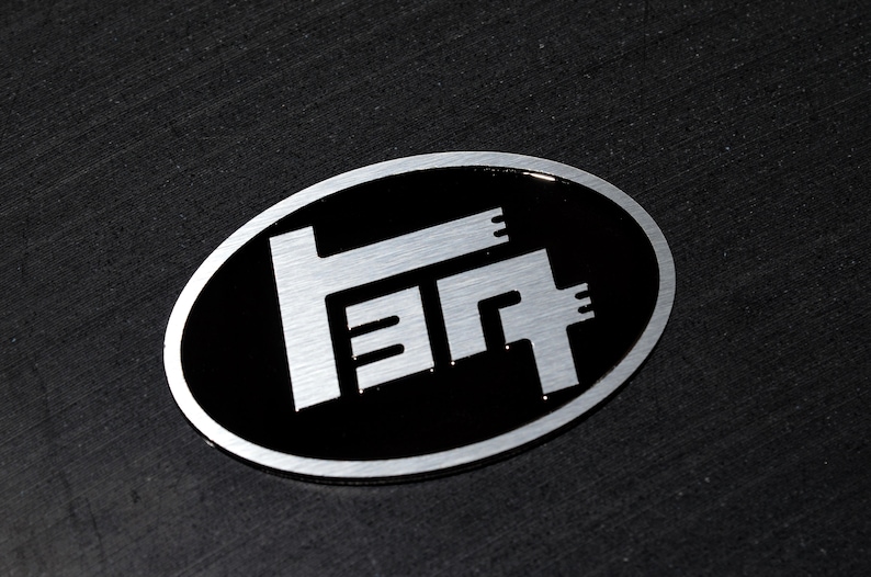 TEQ Custom Emblem TEQ Logo TEQ Auto Decor Oval 90x130mm | Etsy