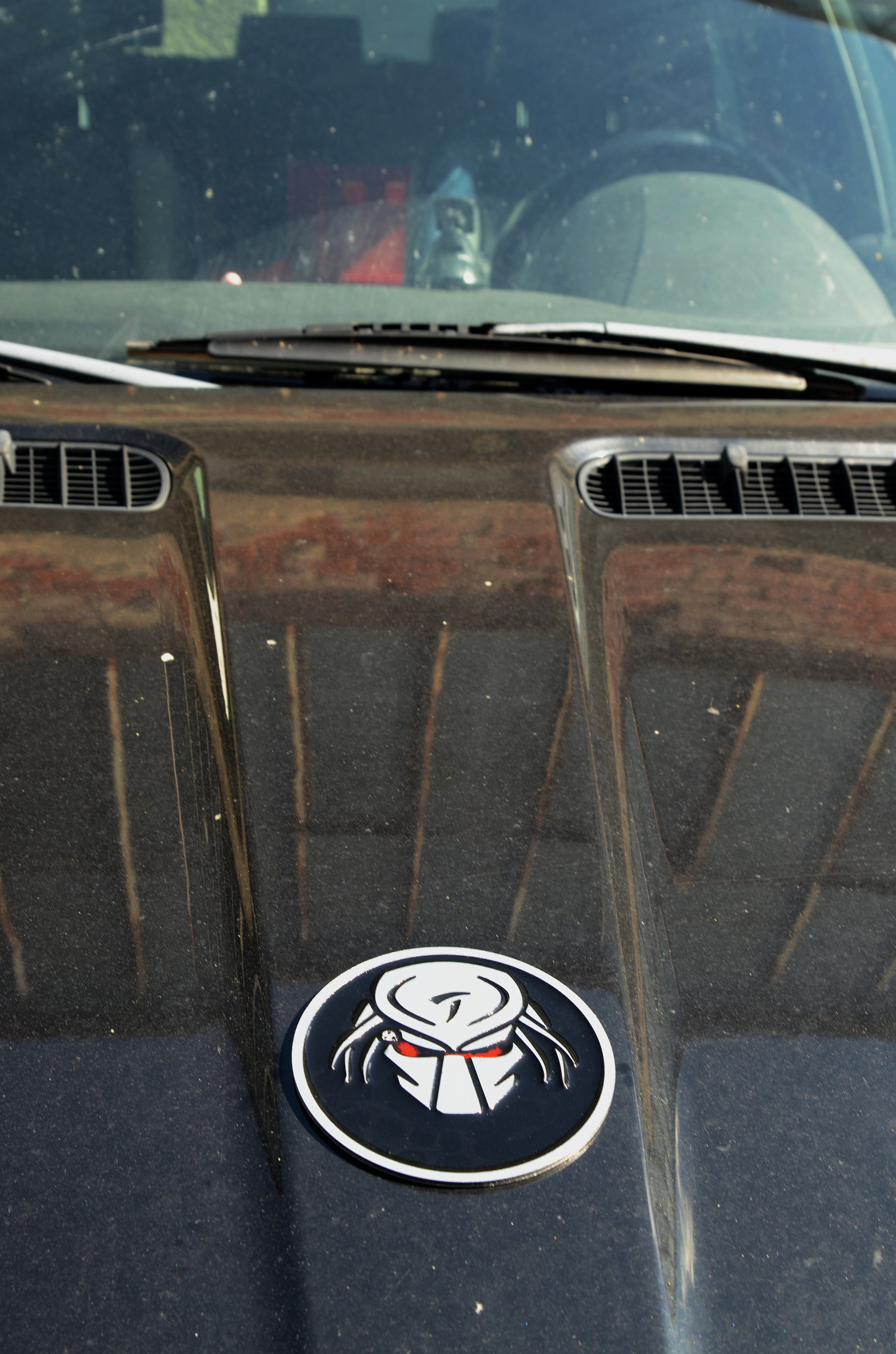 Predator Custom Emblem, Predator Logo, Predator Auto Decor, Round 135mm ...