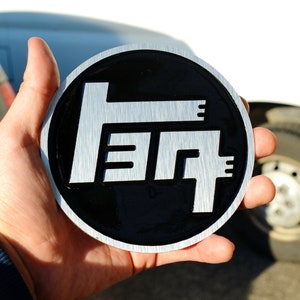 TEQ Custom Emblem, TEQ Logo, TEQ Auto Decor, Round 120mm - Etsy