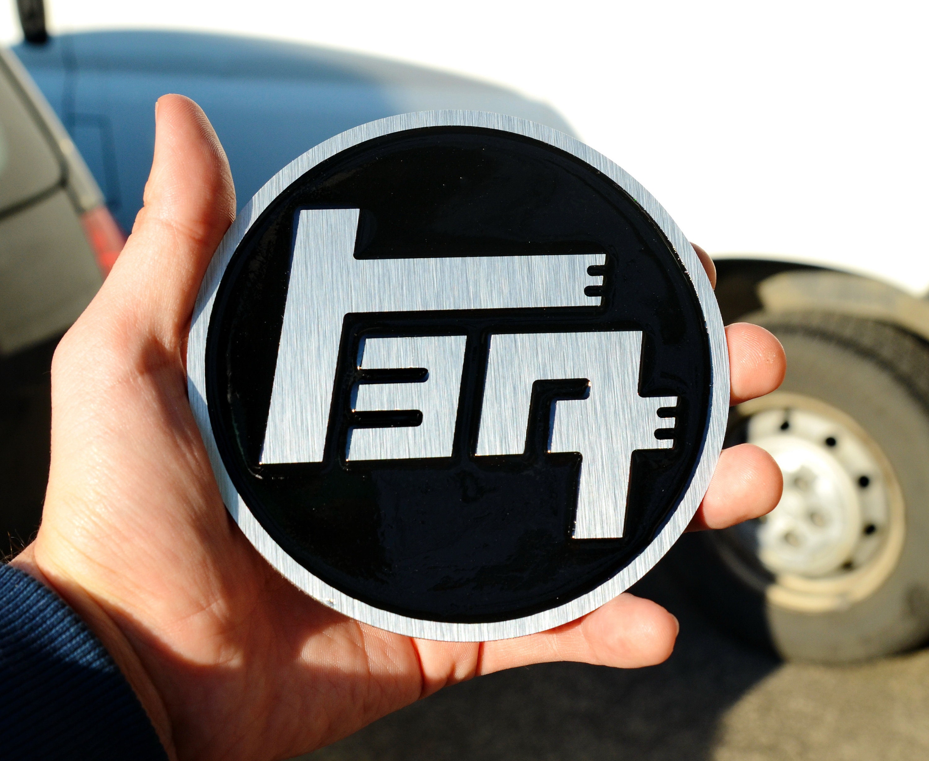 TEQ Custom Emblem, TEQ Logo, TEQ Auto Decor, Round 120mm - Etsy