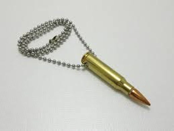 Bullet Necklace in 308243 or 223 Calibre - Etsy