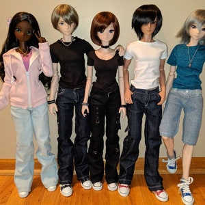 Baggy Jeans pattern and Instructions for Smart Doll male and Female ...