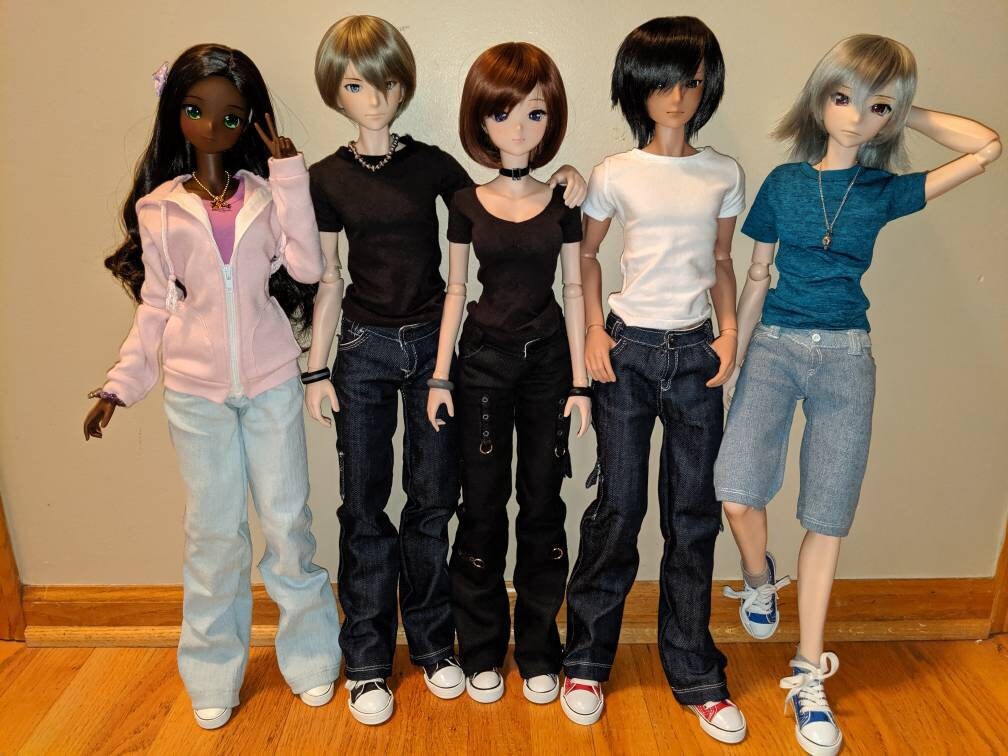 Baggy Jeans pattern and Instructions for Smart Doll male - Etsy Australia