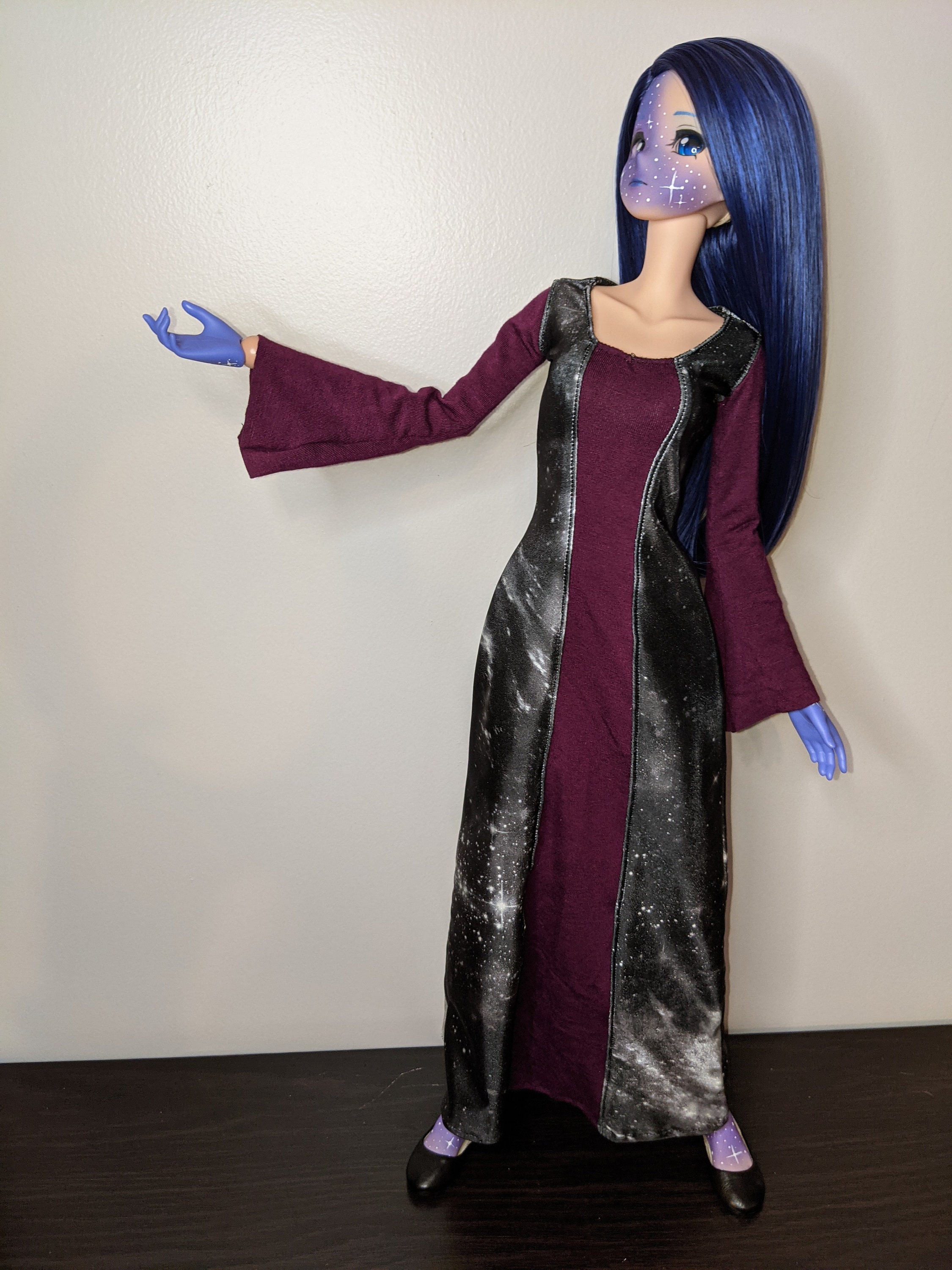 Witch Gown pattern and Instructions for Smart Doll and - Etsy