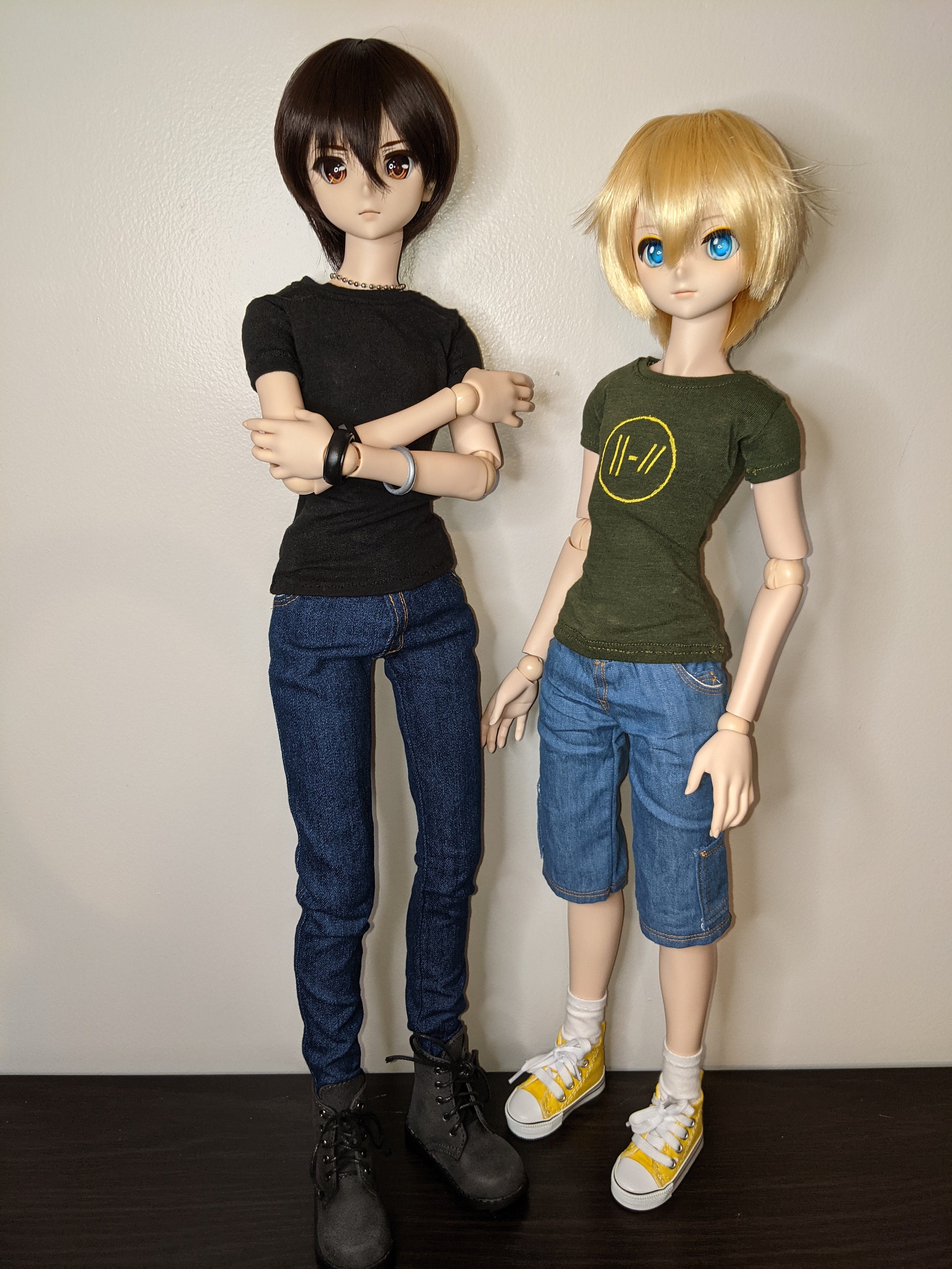 DD Boy Jeans pattern and Instructions Dollfie Dream Boy | Etsy