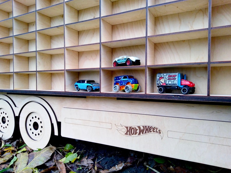 Digital Layout for Making Hot Wheels Organizer. Hanging Shelf - Etsy