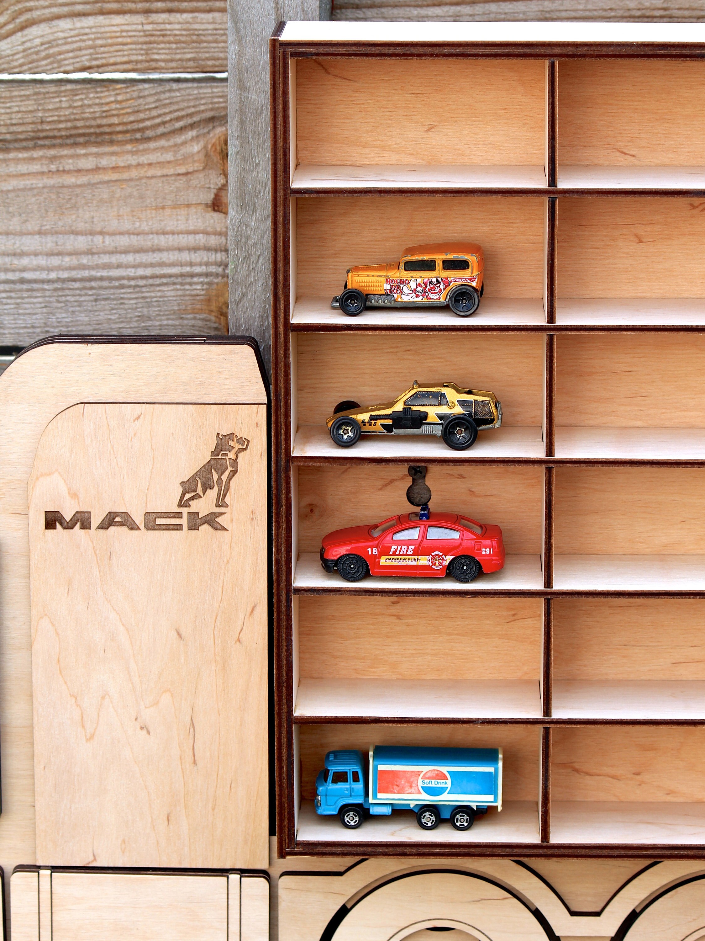 Hot Wheels Display. Digital Layout for Making Storage Shelf for Toy ...