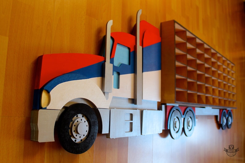 Hot Wheel Display. Digital Layout for Making Storage Shelf for Toy Cars ...
