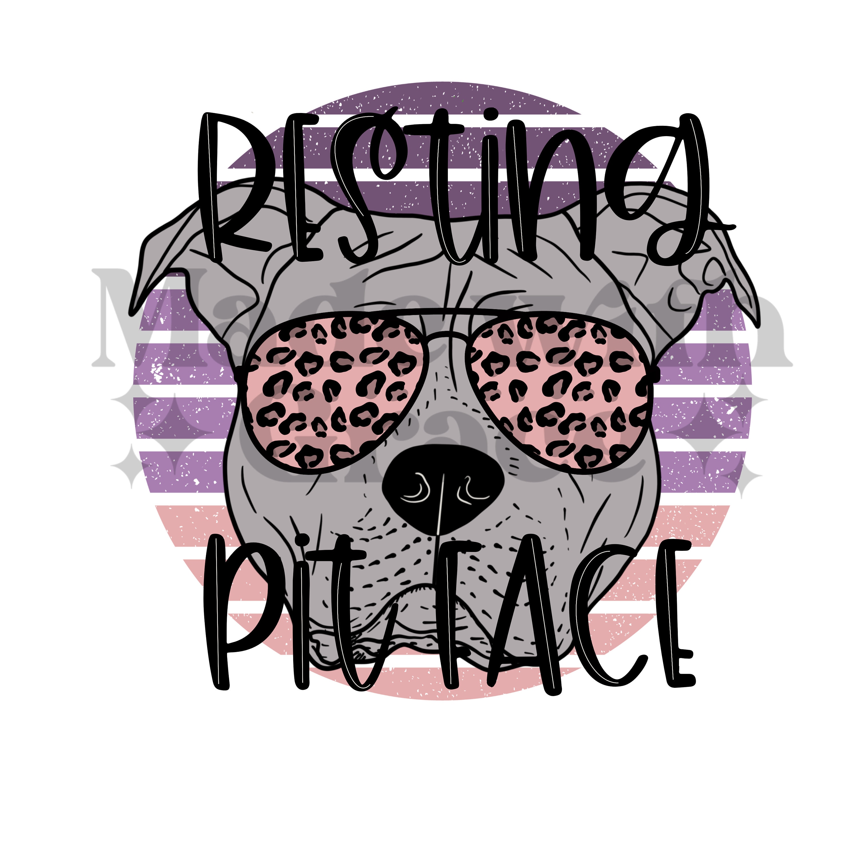Resting Pit Face PNG Digital Download | Sublimation Digital Download ...
