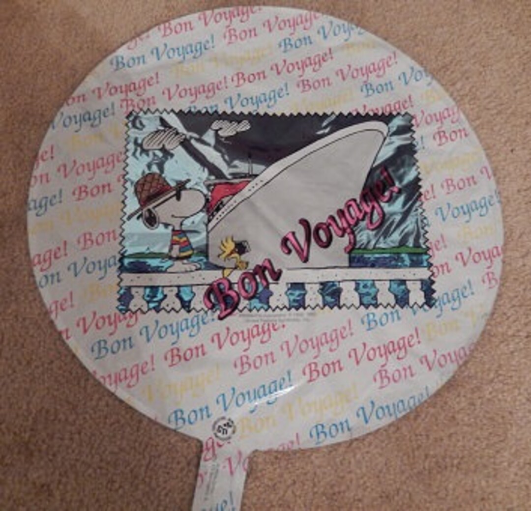 Vintage SNOOPY / PEANUTS 18 Mylar / Helium BALLOON - Etsy