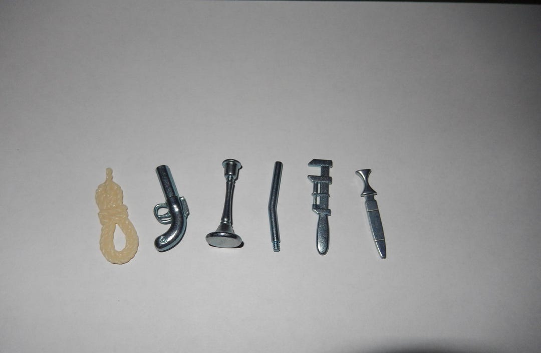 CLUE Detective Mystery Board Game Replacement Pieces and Parts - YOU ...
