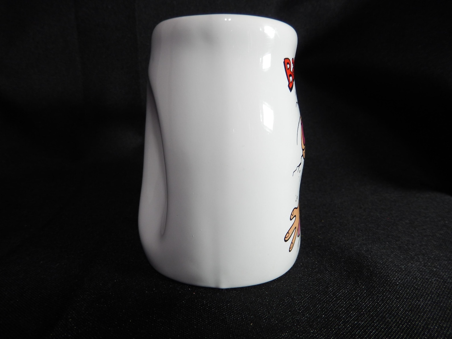 Taza vintage de Ren y Stimpy de 1992 "¡Atrás, hombre!" - Taza de ...