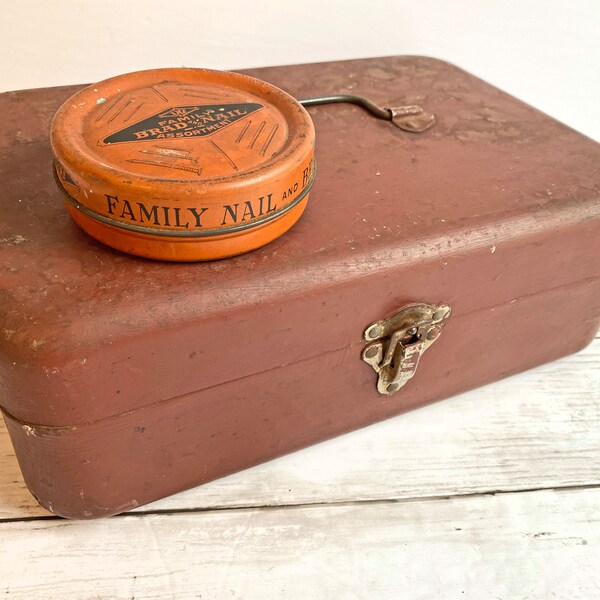 Vintage Simmonds Metal Toolbox With Lift Out Metal Tray - Etsy