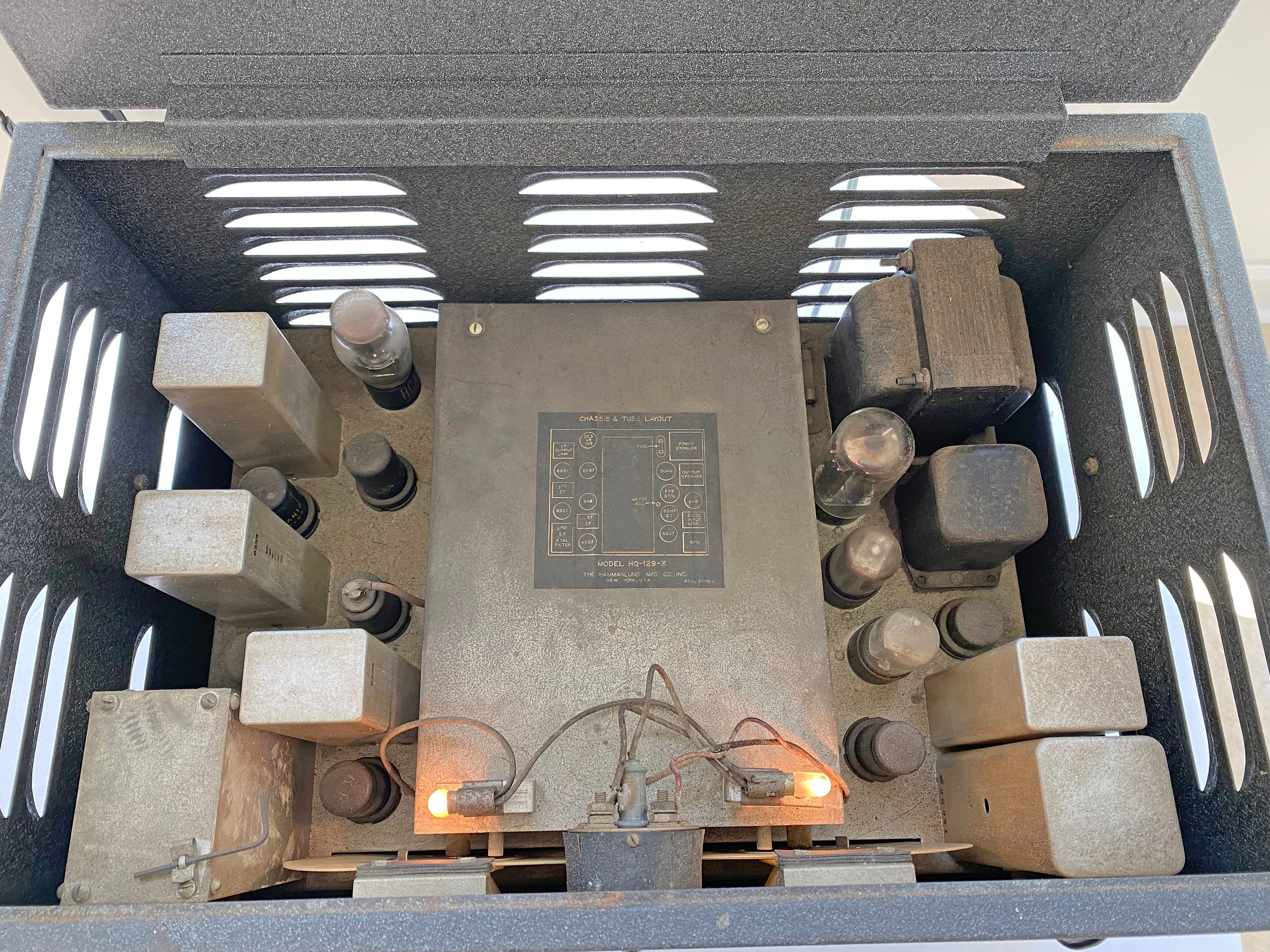 1940s Hammarlund HQ 129X Short Wave Radio HAM Receiver - Etsy