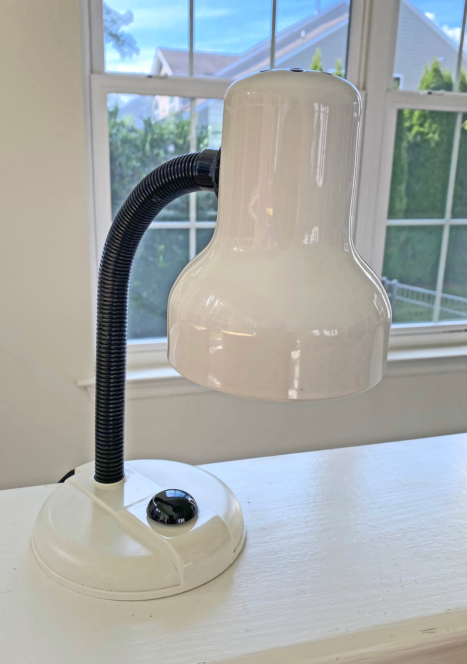 Pair of Vintage Gooseneck Desk Lamps - Etsy