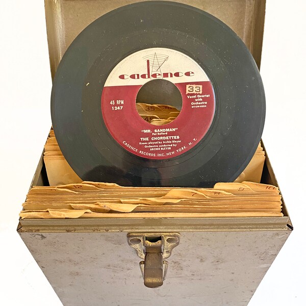 Vinyl Record Box - Etsy