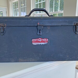 Vintage Proto Professional Toolbox 9975 With Metal Tray and the Flying ...