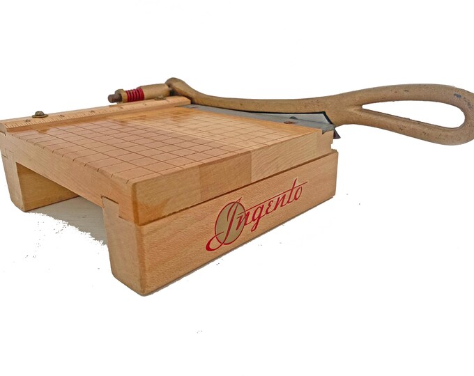 Vintage Ingento No 1 Paper Cutter/ Card Cutter - Etsy
