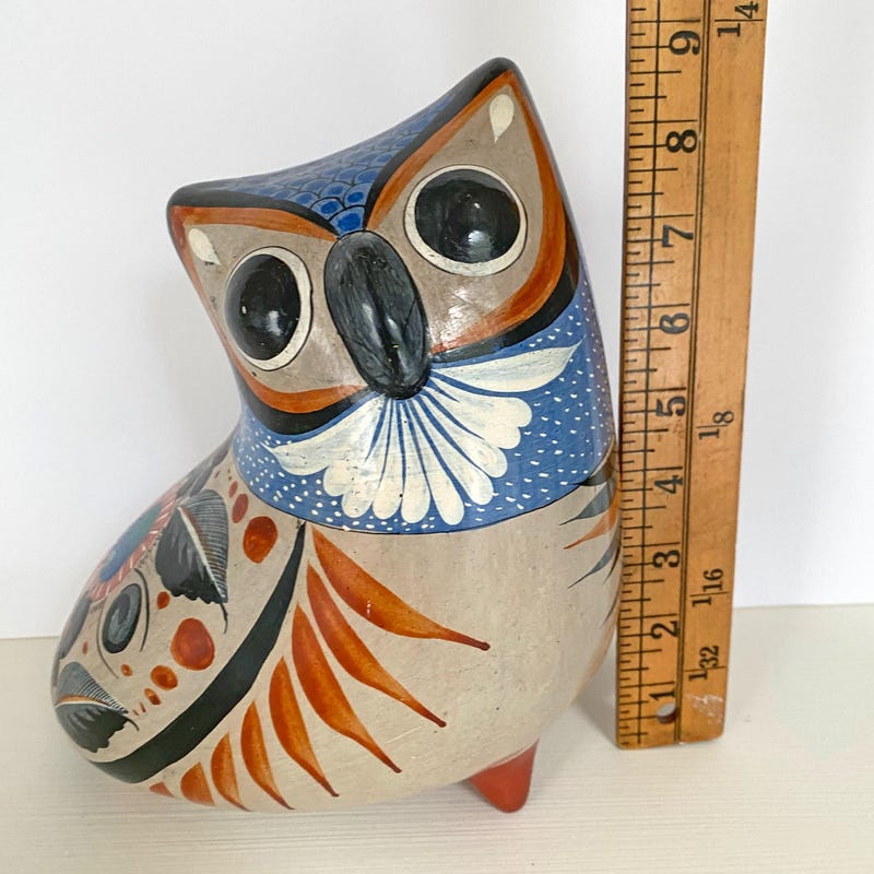 Pottery Owl - Etsy
