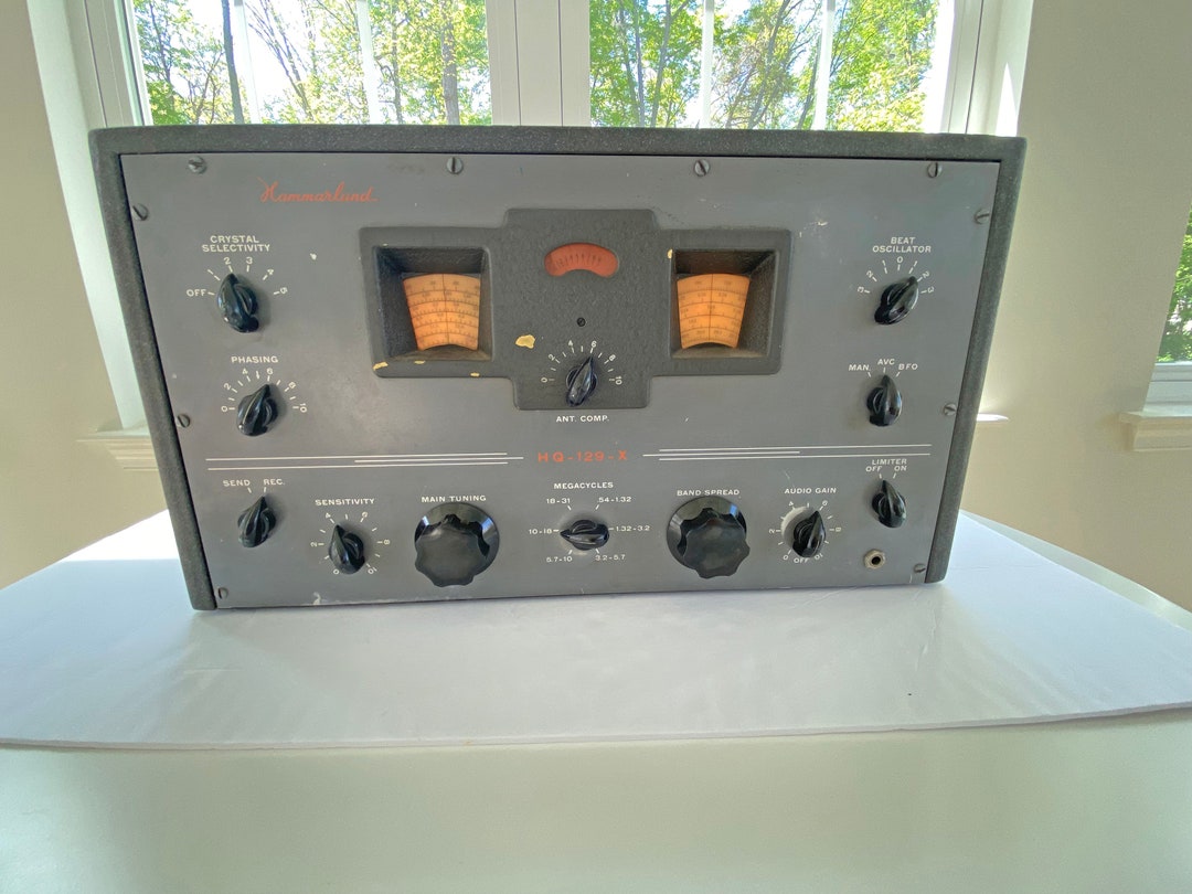 1940s Hammarlund HQ 129X Short Wave Radio HAM Receiver - Etsy