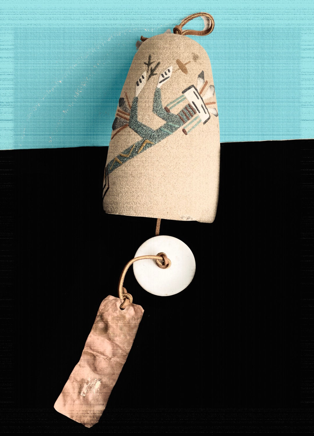 Large Vintage SW Sandstone Bell/wind Chime - Etsy