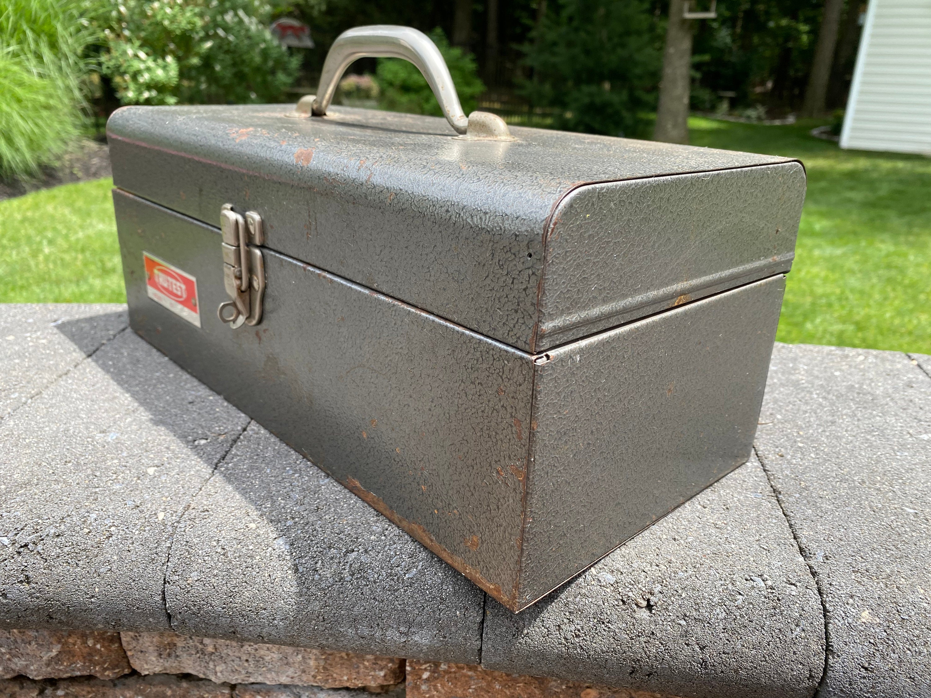 Vintage 1970s Tru-test Toolbox With Tray - Etsy