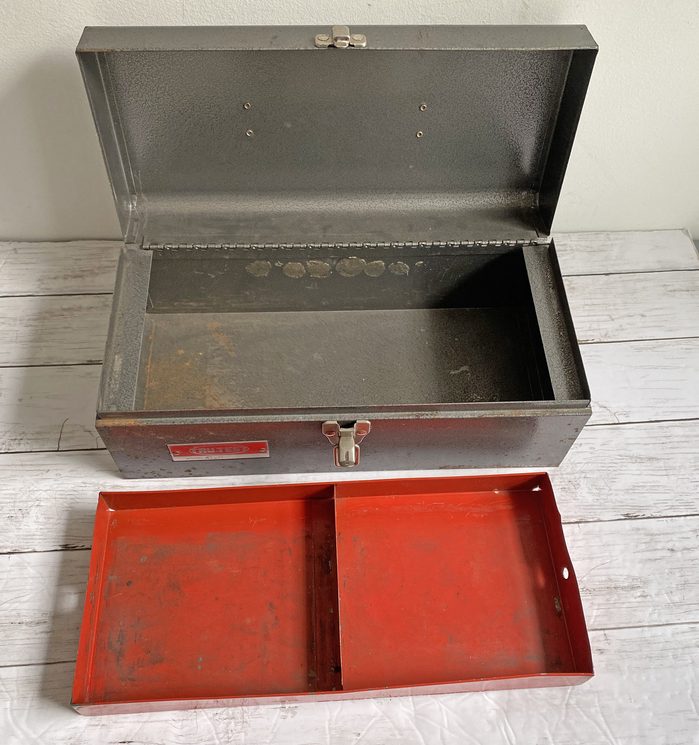 Vintage 1970s Tru-test Toolbox With Tray - Etsy