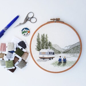 RV Life Hand Embroidery Pattern PDF Instant Download - Etsy
