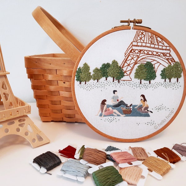 Paris Embroidery - Etsy