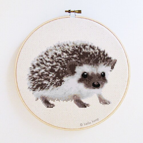 Hedgehog Cross Stitch Pattern Digital Download Xstitch - Etsy