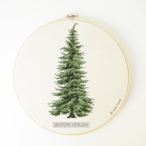 Willow Tree Cross Stitch Pattern Instant PDF Download Summer | Etsy