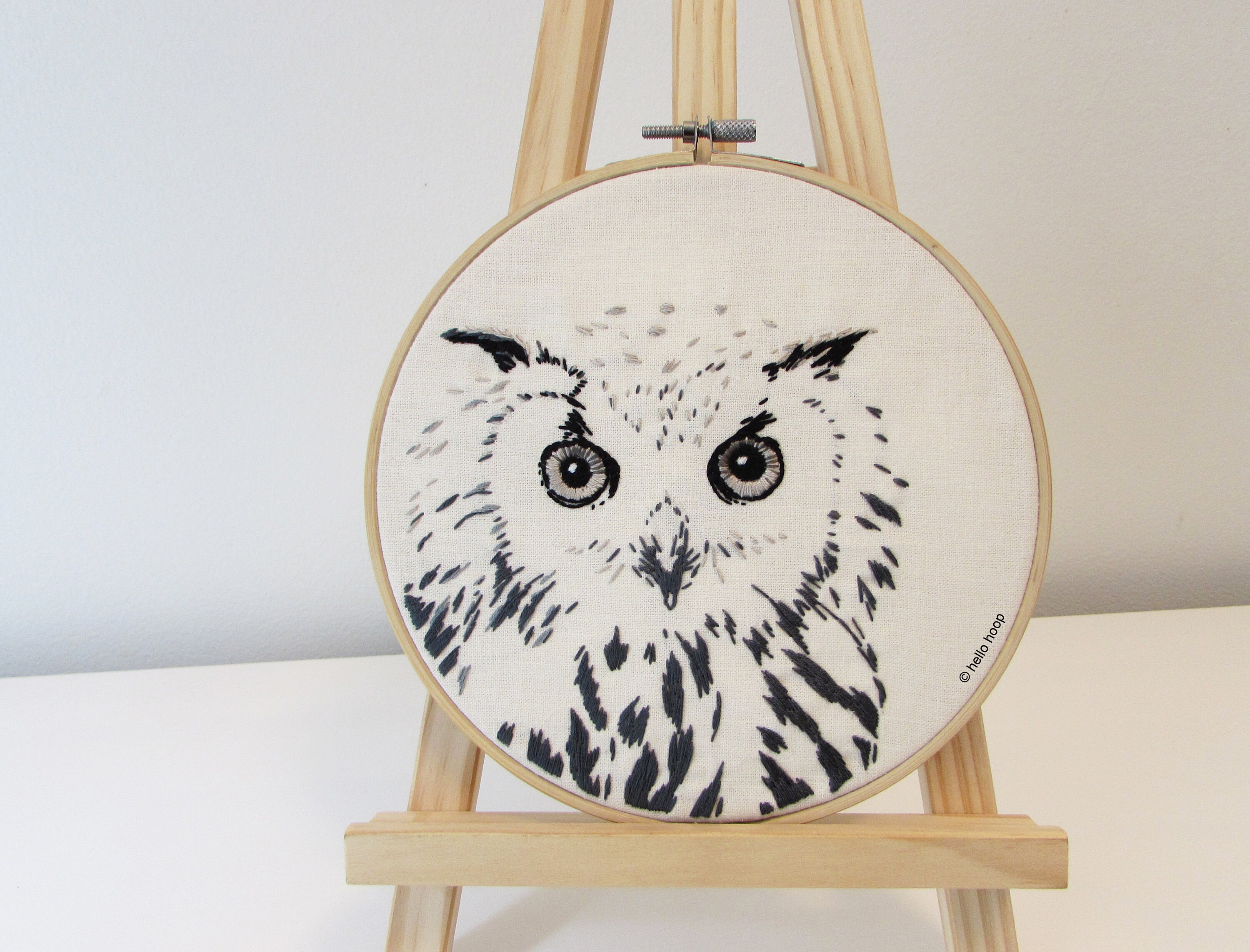 Owl Hand Embroidery Pattern PDF Instant Download | Etsy