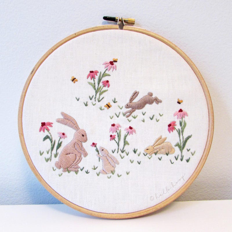 Easter Embroidery - Etsy