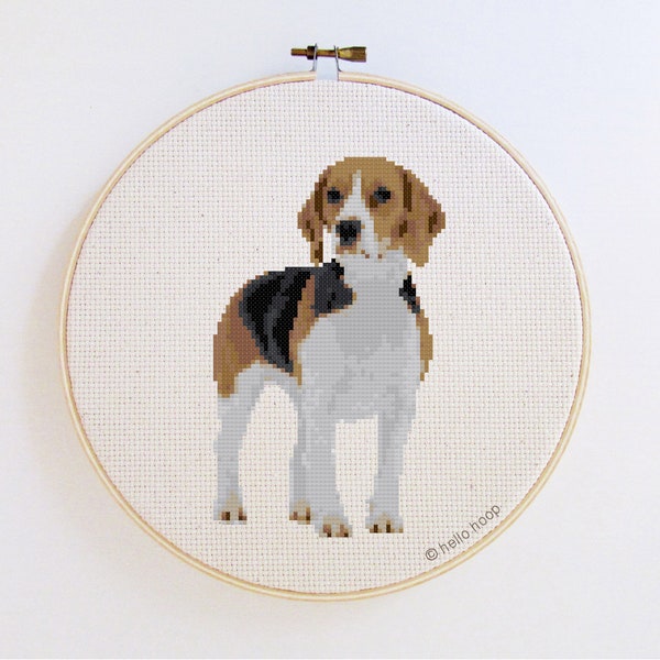 Beagle Embroidery - Etsy