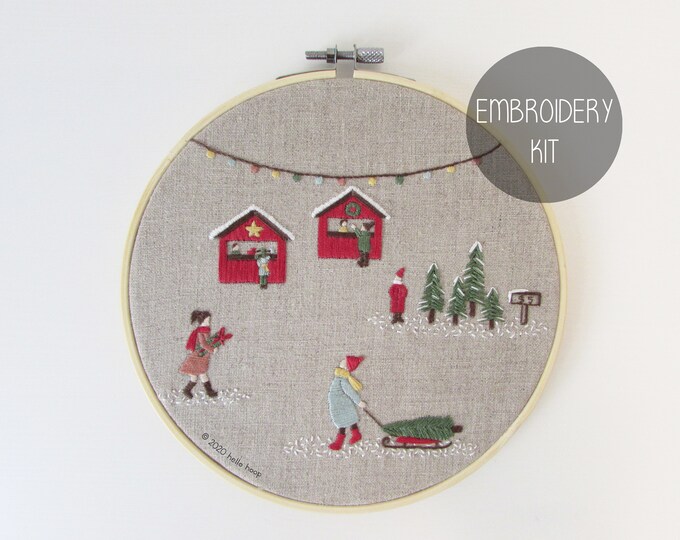 Summer Hand Embroidery Pattern Day at the Beach PDF - Etsy