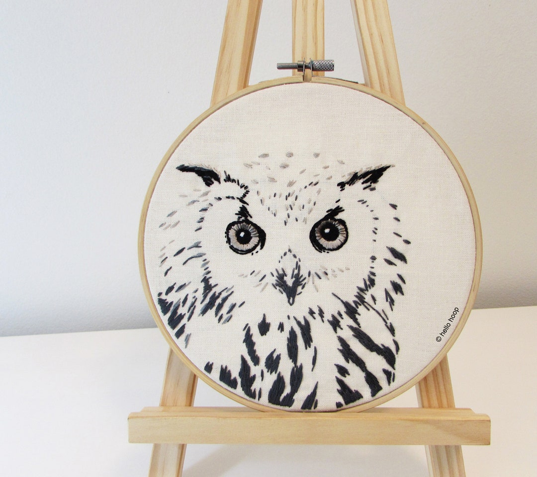 Owl Hand Embroidery Pattern - PDF - Instant Download - Etsy