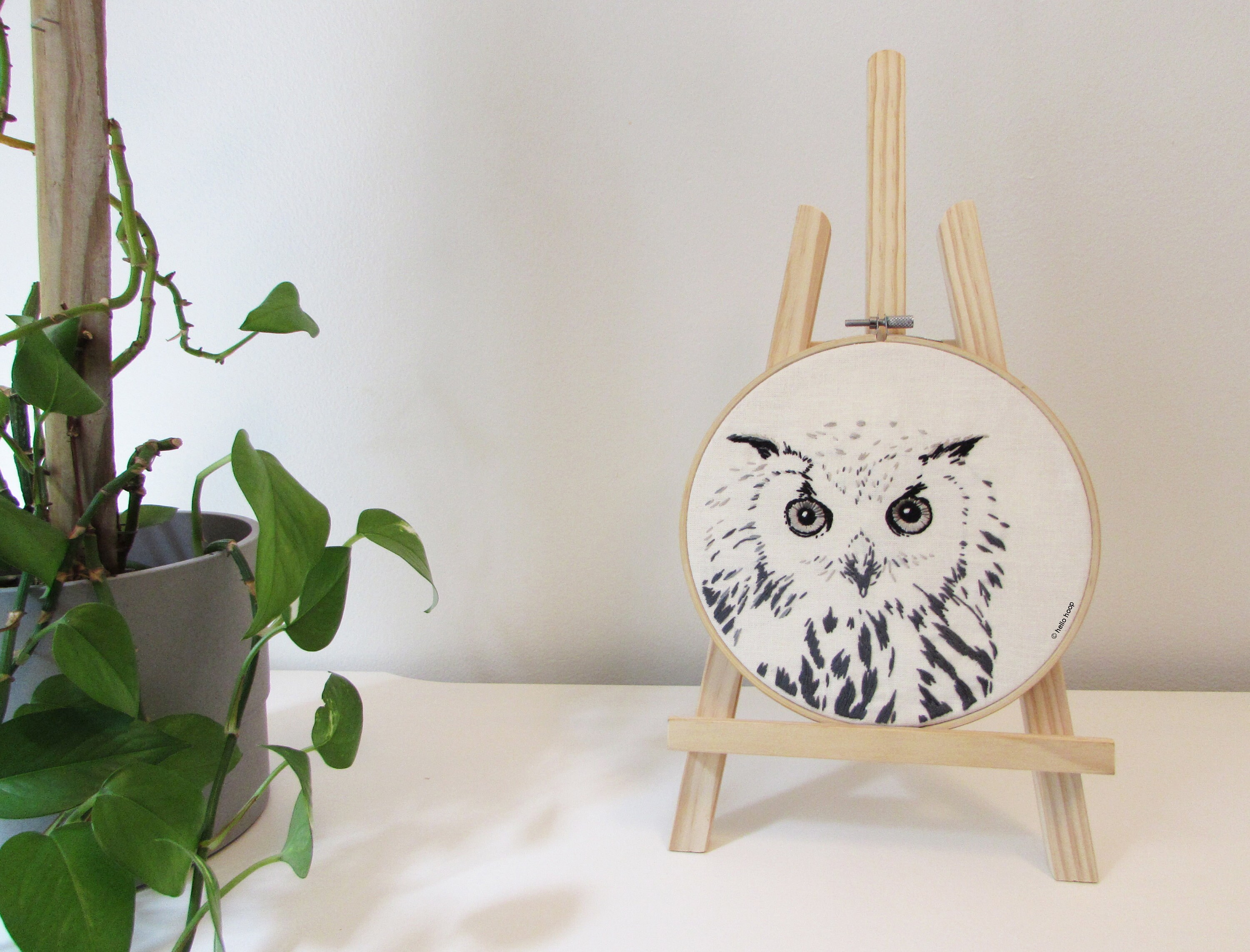 Owl Hand Embroidery Pattern PDF Instant Download | Etsy