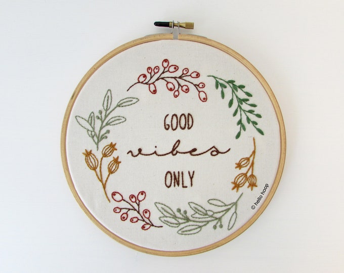 Garden Sage Hand Embroidery Pattern Kitchen Herbs PDF Instant Download ...