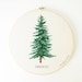 Douglas Fir Tree Cross Stitch Pattern: Botanical Christmas Design (PDF ...