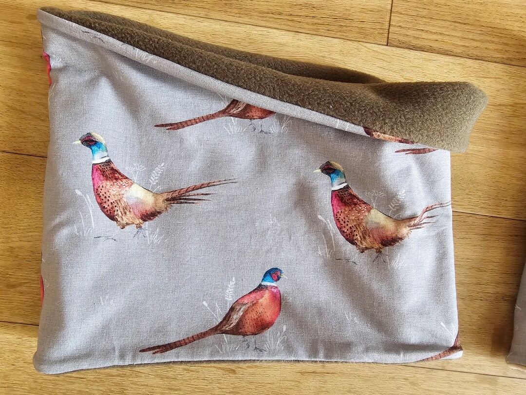 Country Life Snood, Pheasant Snood Pheasant Neckwarmer - Etsy